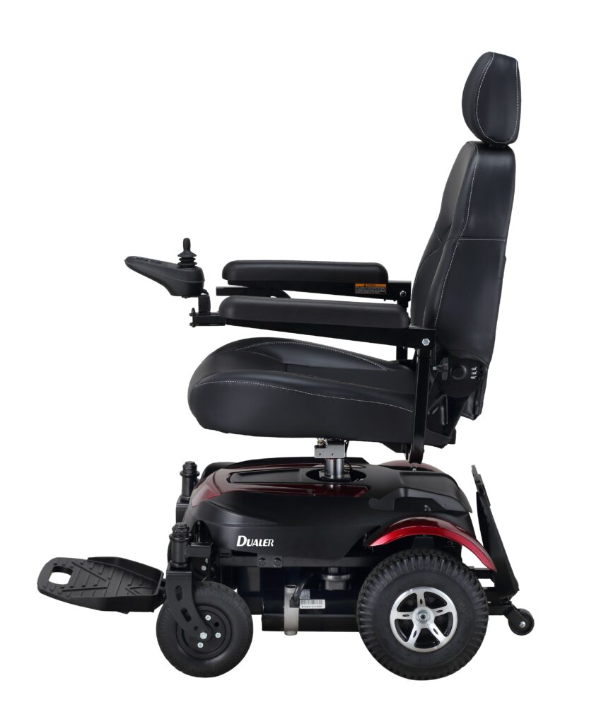 Merits Dualer Convertible FWD/RWD Power Wheelchair - Metro Mobility